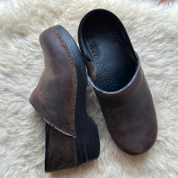 Dansko | Shoes | Brown Dansko Clogs Size 38 | Poshmark